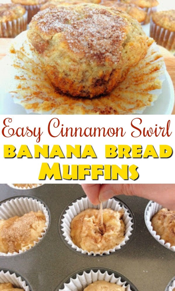 Cinnamon Banana Muffins - The Mommy Mouse Clubhouse