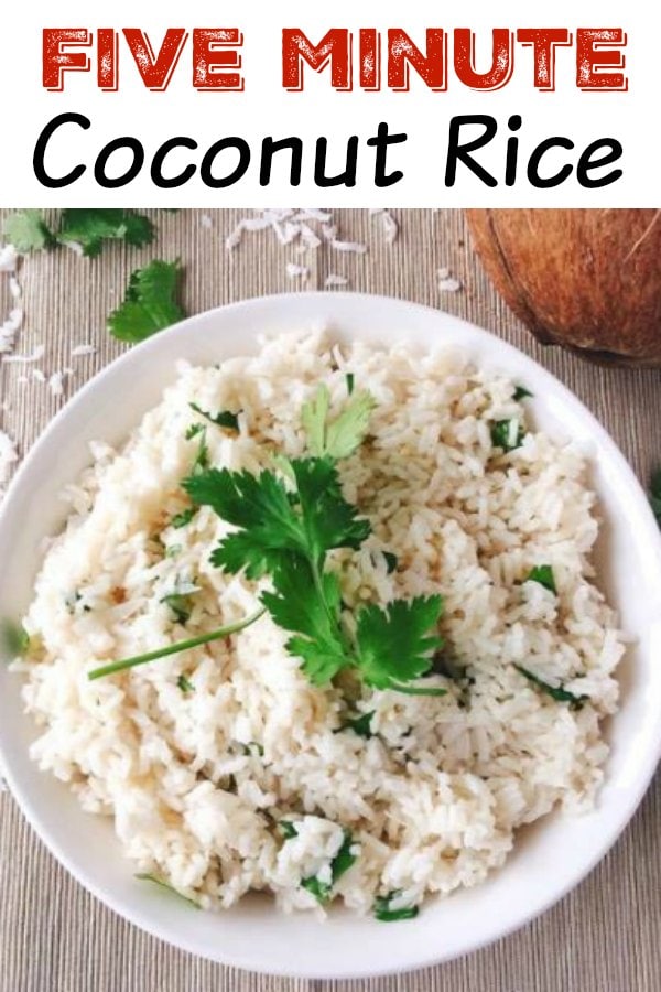 Easy Five Minute Coconut Rice - The Mommy Mouse Clubhouse