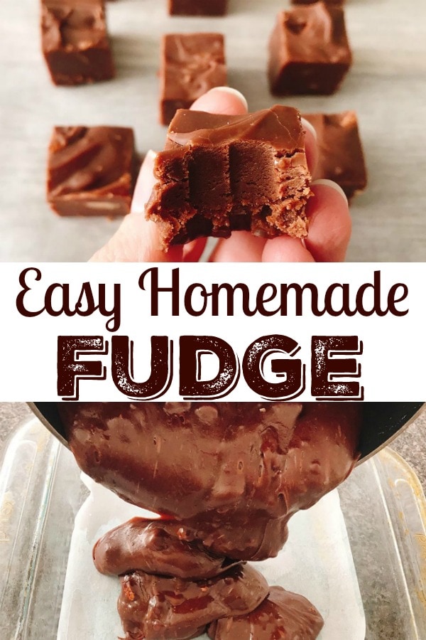 3 Ingredient Fudge - The Mommy Mouse Clubhouse