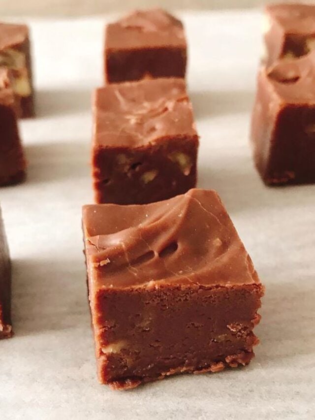 Three Ingredient Fudge - The Mommy Mouse Clubhouse