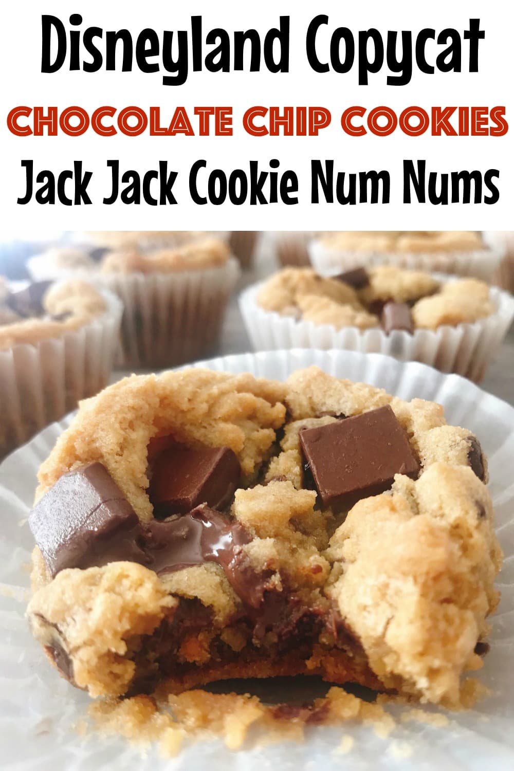 Deep Dish Chocolate Chip Cookies - The Mommy Mouse Clubhouse