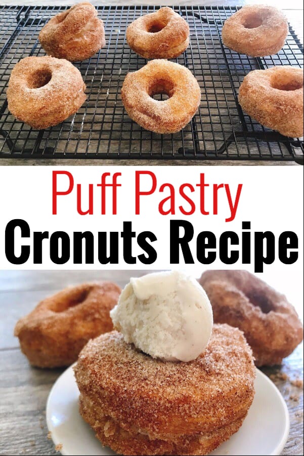 Easy Puff Pastry Cronuts - The Mommy Mouse Clubhouse