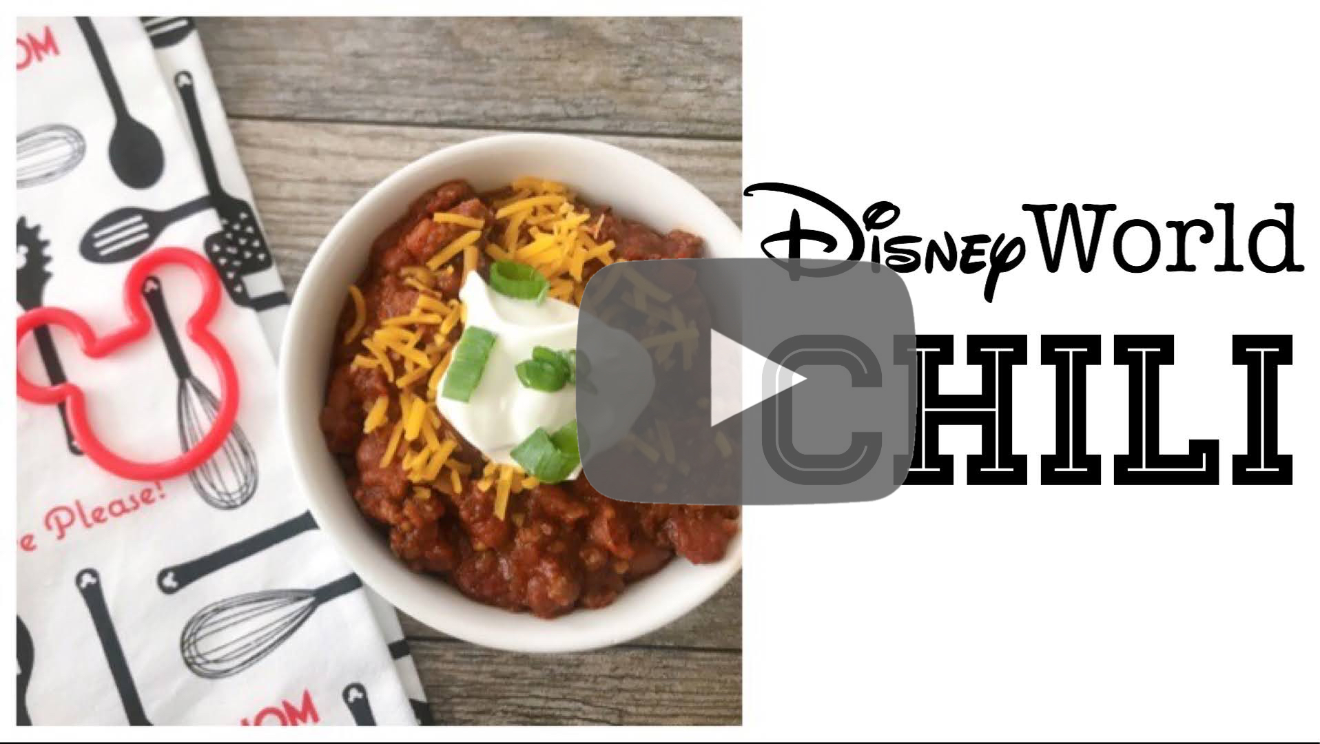 Disney World Chili - The Mommy Mouse Clubhouse