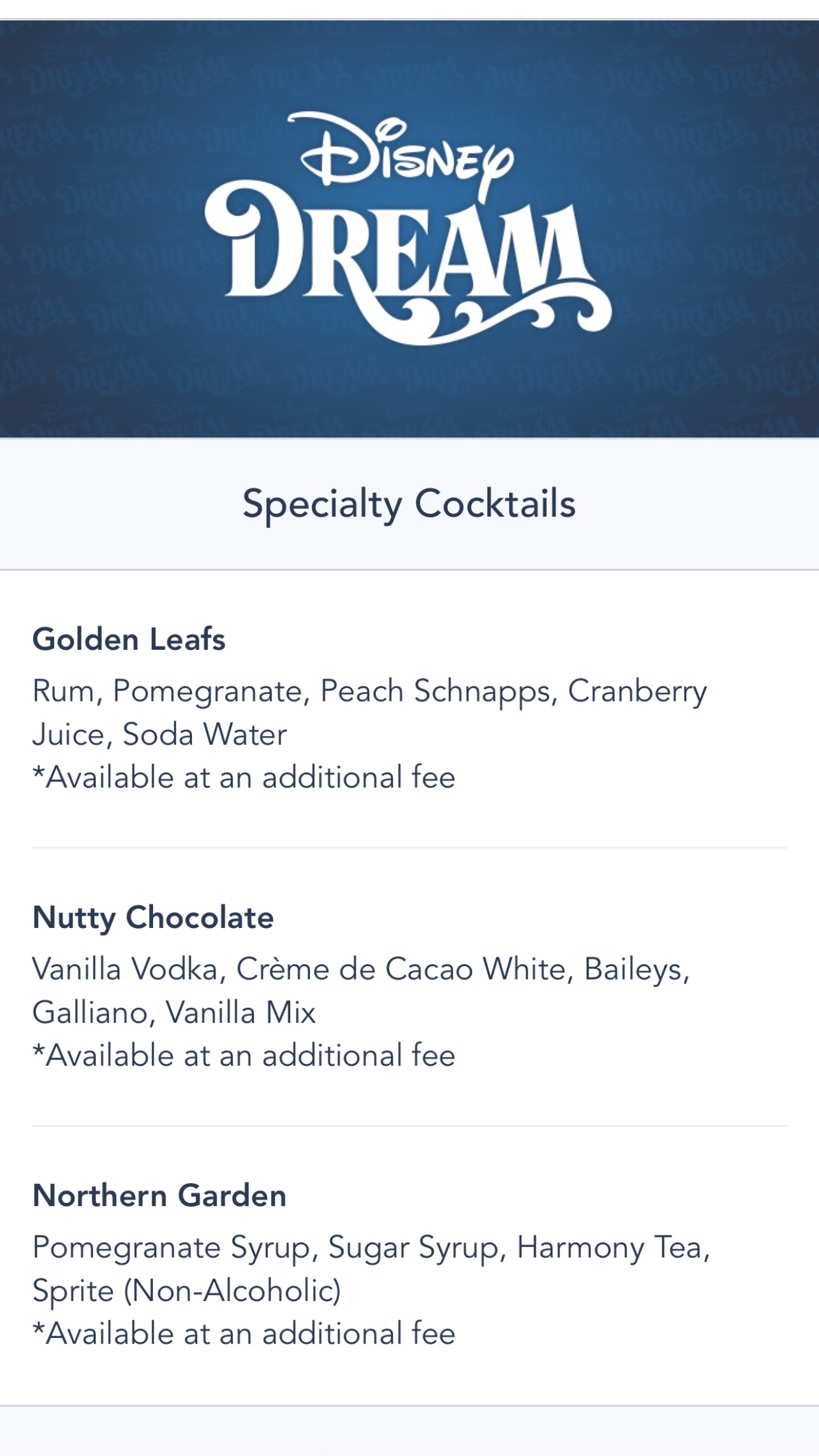 Disney Cruise Line's Enchanted Garden Menu - The Mommy Mouse Clubhouse
