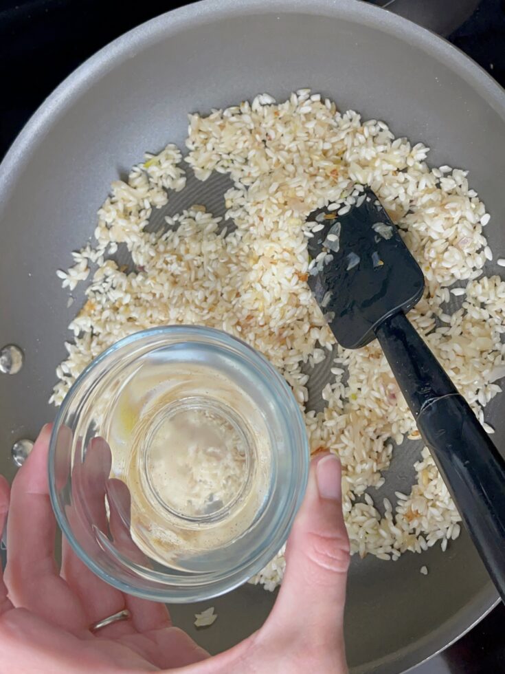 Creamy Parmesan Risotto Recipe - The Mommy Mouse Clubhouse