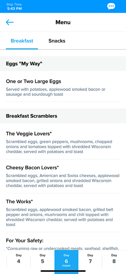 Royal Caribbean Johnny Rockets Menu - The Mommy Mouse Clubhouse