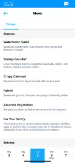 Royal Caribbean Solarium Bistro Menu - The Mommy Mouse Clubhouse