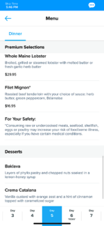 Royal Caribbean Solarium Bistro Menu - The Mommy Mouse Clubhouse