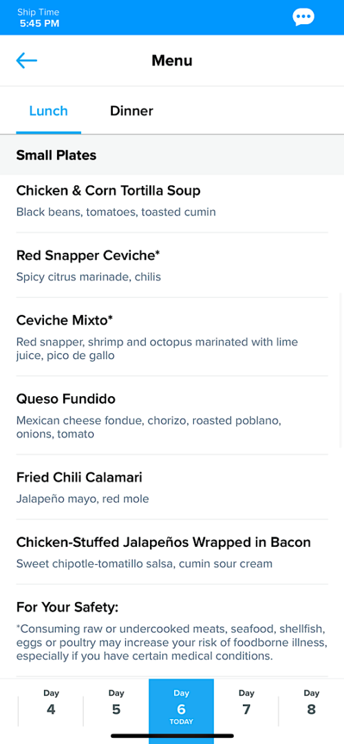 Royal Caribbean Sabor Taqueria & Tequila Bar Menu - The Mommy Mouse ...