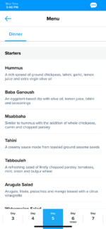 Royal Caribbean Solarium Bistro Menu - The Mommy Mouse Clubhouse