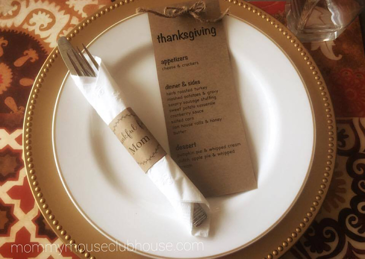 Complete Thanksgiving Recipe Plan - The Mommy Mouse Clubhouse