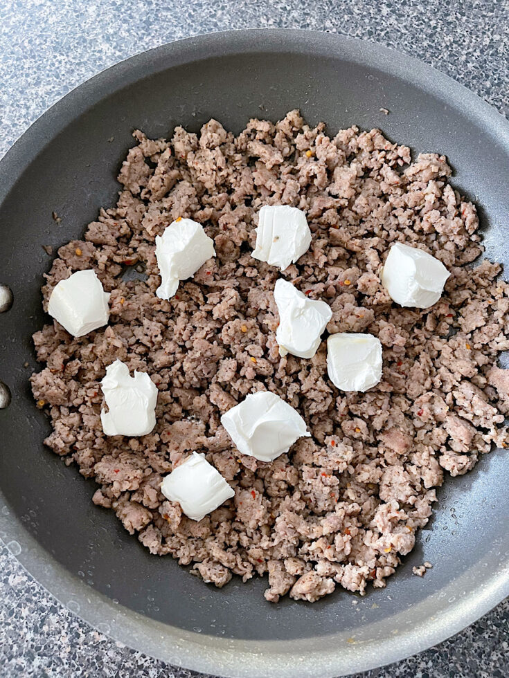 Cheesy Rotel Sausage Dip - The Mommy Mouse Clubhouse