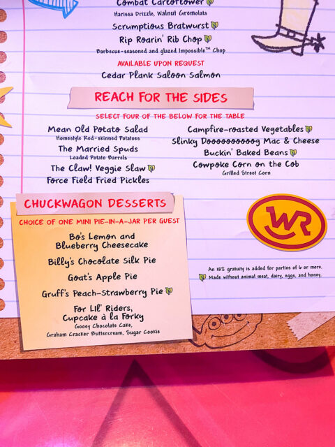 Roundup Rodeo BBQ Menu & Review - Hollywood Studios - The Mommy Mouse ...