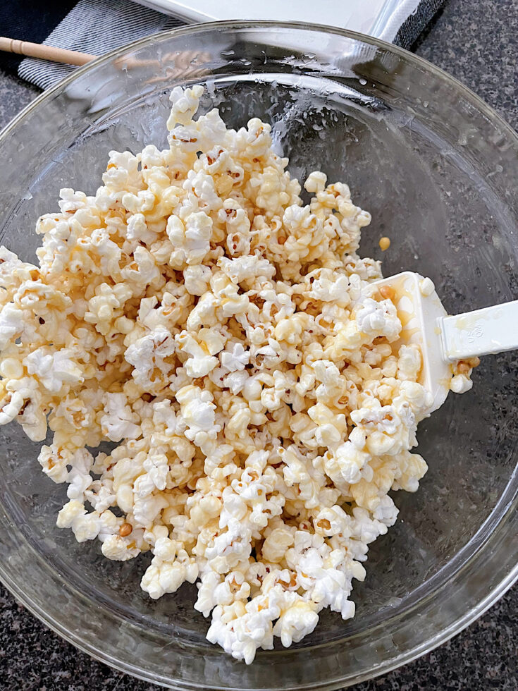 Sweet Salted Honey Popcorn Recipe - The Mommy Mouse Clubhouse