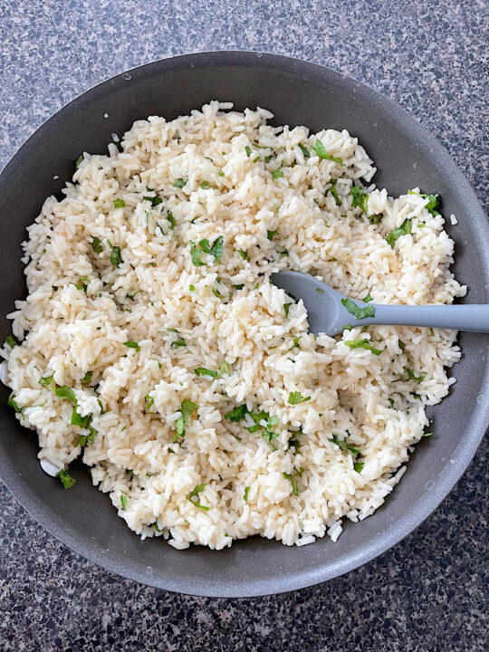 Instant Cafe Rio Cilantro Lime Rice - The Mommy Mouse Clubhouse