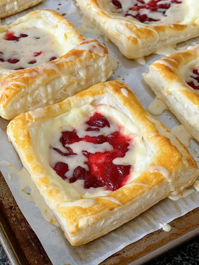 Cream Cheese Puff Pastry Danish - The Mommy Mouse Clubhouse