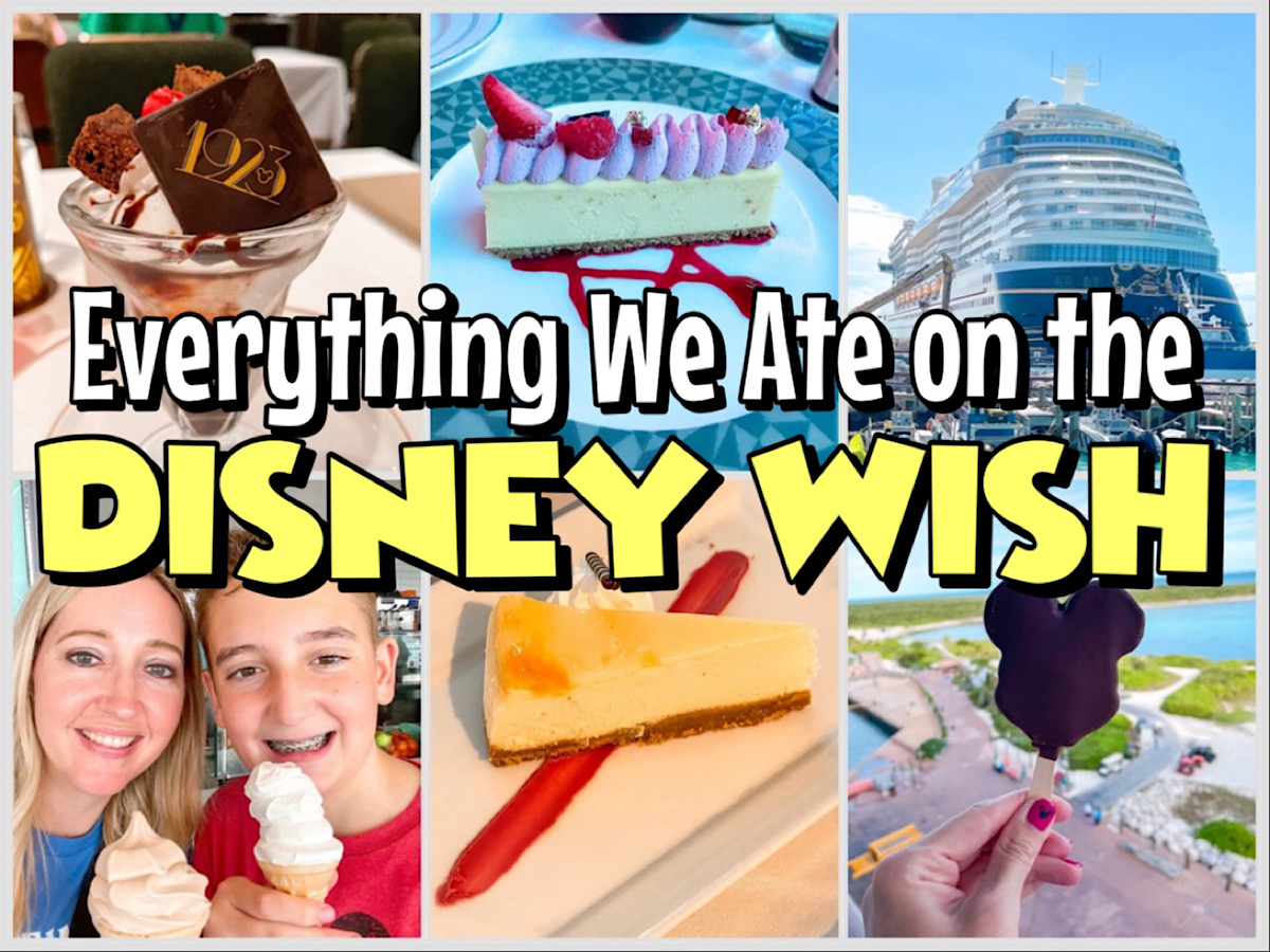Everything We Ate on the Disney Wish (Restaurants & More!) - The Mommy ...