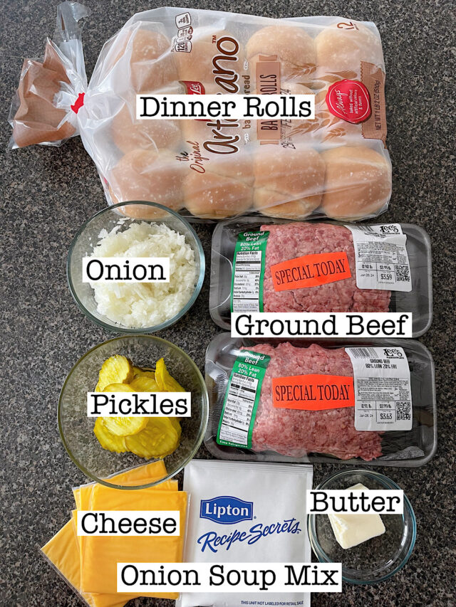 Copycat White Castle Sliders Recipe - The Mommy Mouse Clubhouse