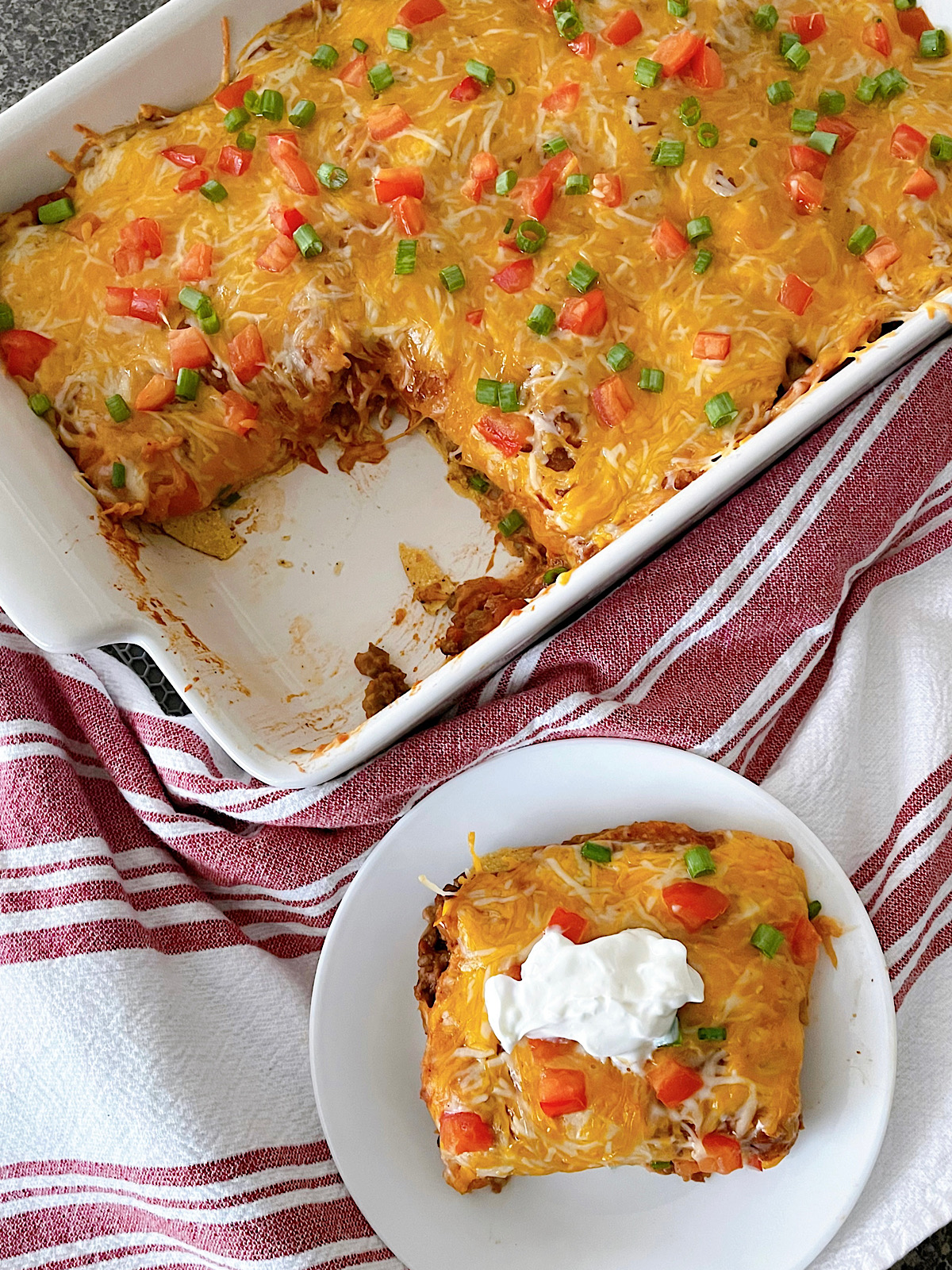 Taco Bell Mexican Pizza Casserole - The Mommy Mouse Clubhouse