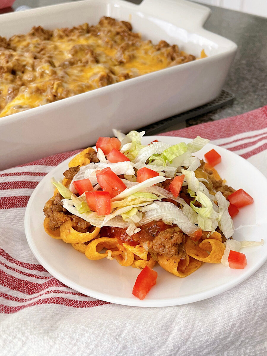 Walking Taco Casserole - The Mommy Mouse Clubhouse