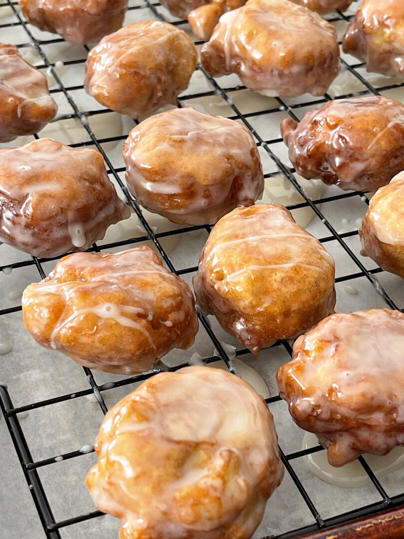 Mini Apple Fritters - The Mommy Mouse Clubhouse
