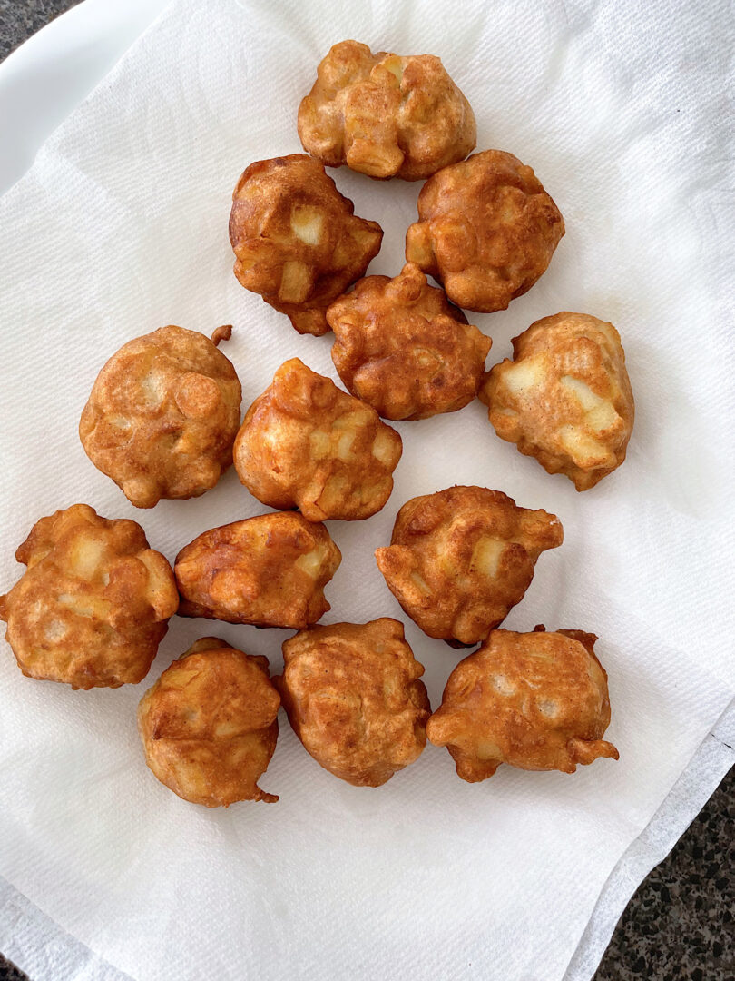 Mini Apple Fritters - The Mommy Mouse Clubhouse