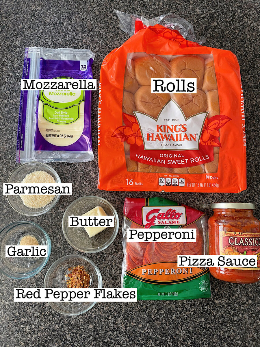 Pepperoni Pizza Sliders - The Mommy Mouse Clubhouse